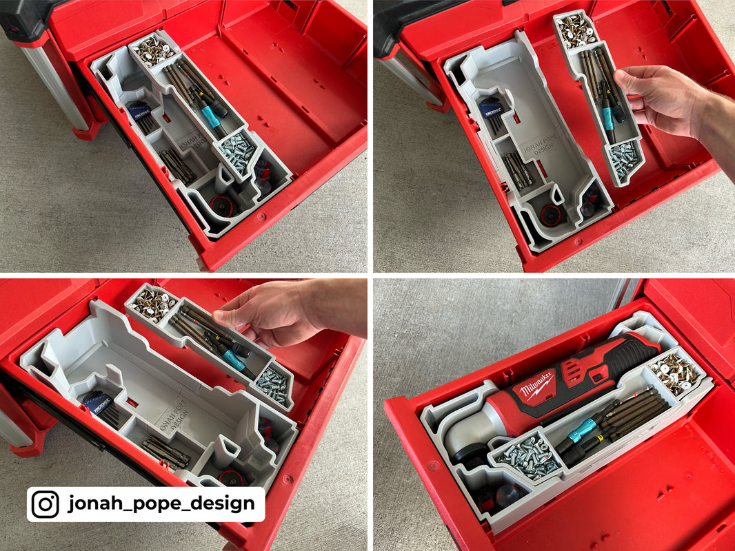 Milwaukee Packout Inserts by Jonah Pope Design Australia – Tradie Mods